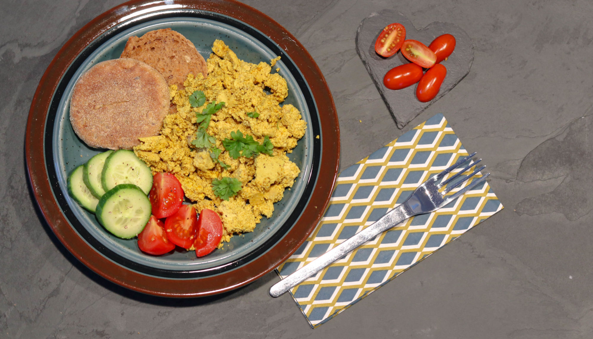 Tofu-"Rührei" ;) - Leon René