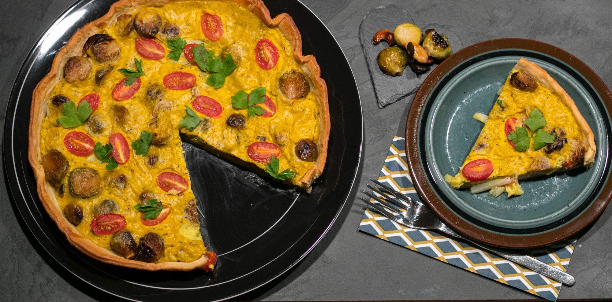 Vegane Quiche - Leon René